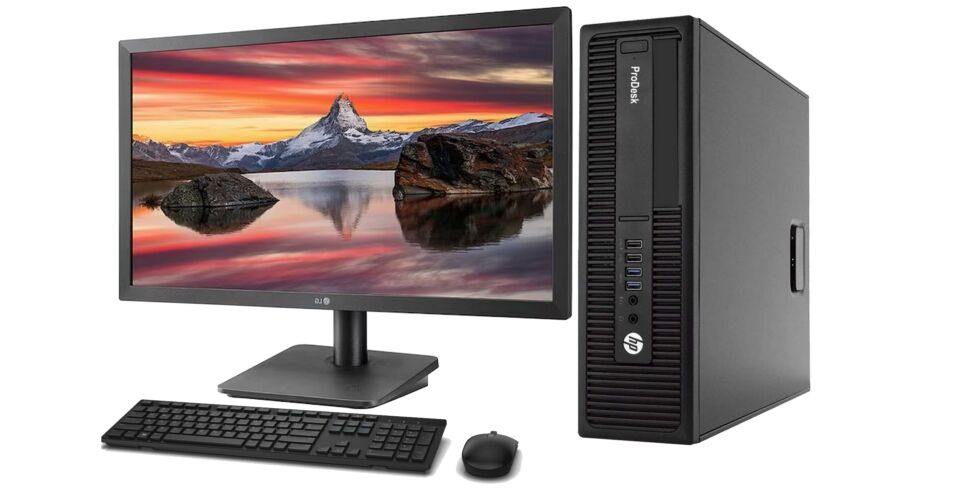 HP Pro 600 G2 6.gen. G4520 2x3600MHz/8GB/120GB SSD +22 Wide LCD ...