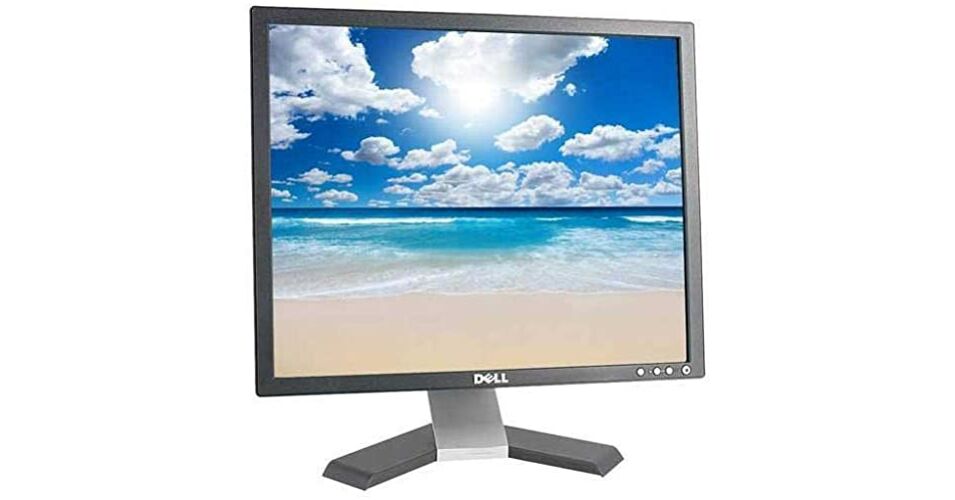 Dell E198FP 19 LED LCD monitor - 15-21 5:4, 4:3 (kocka)