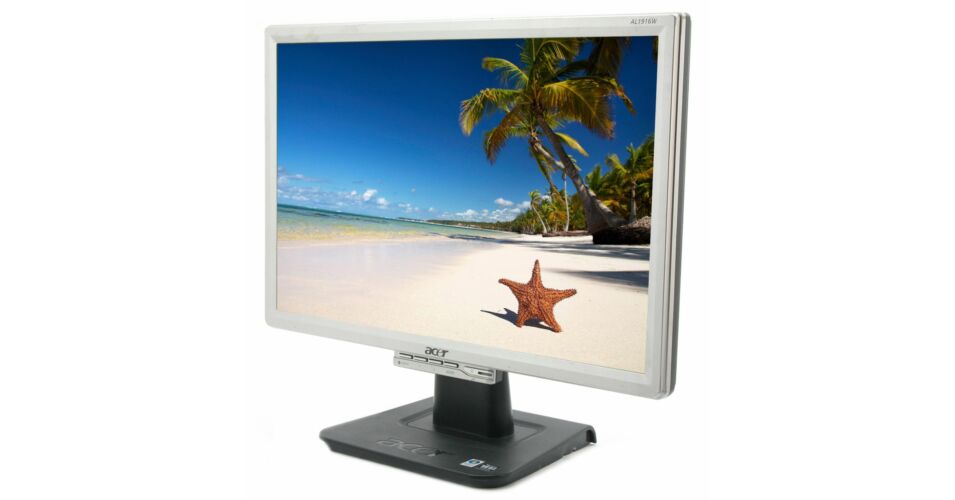 Acer AL1916W Wide LCD monitor - 17-20 Wide (széles)