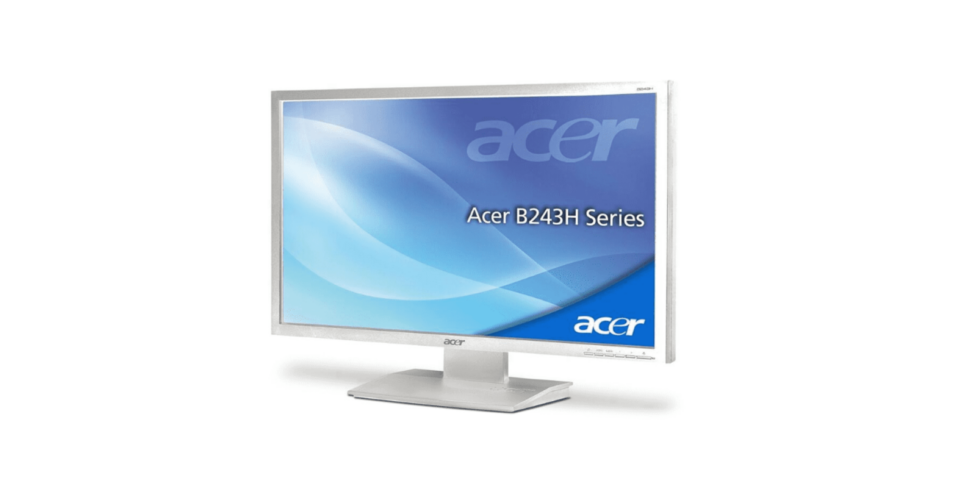 Acer B243HL FULL HD 24 LCD monitor - 21 és fölötte